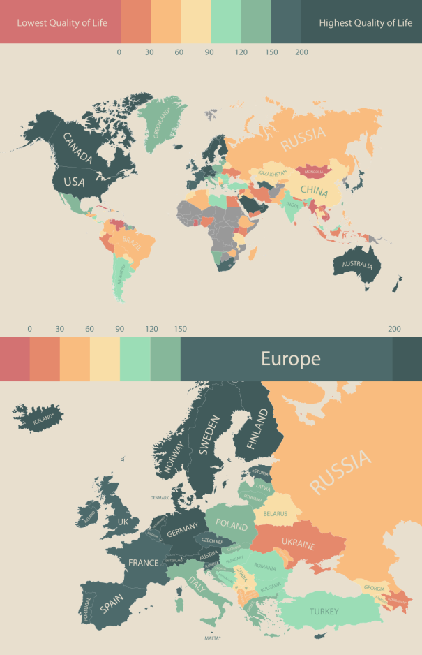 De wereld in 65 bijzondere kaarten - Surfplaza MagazineSurfplaza Magazine